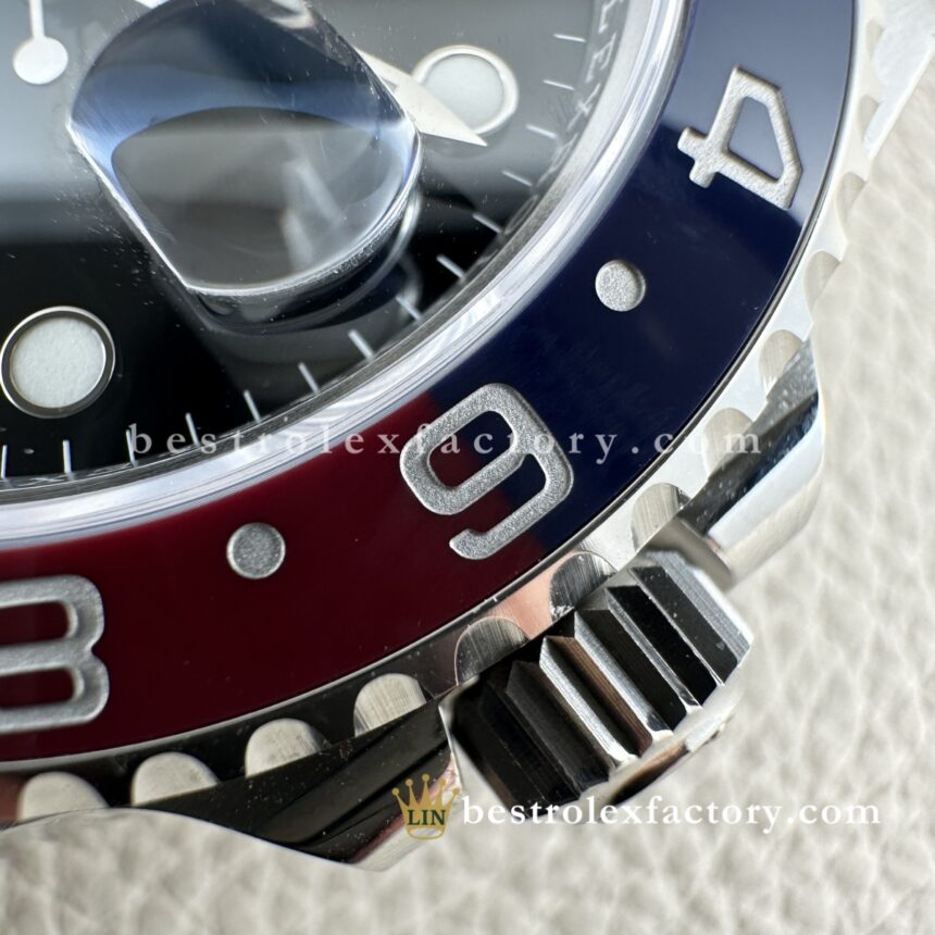 Clean Factory Rolex GMT Master II 126710BLRO | V3 Pepsi | Oyster Armband